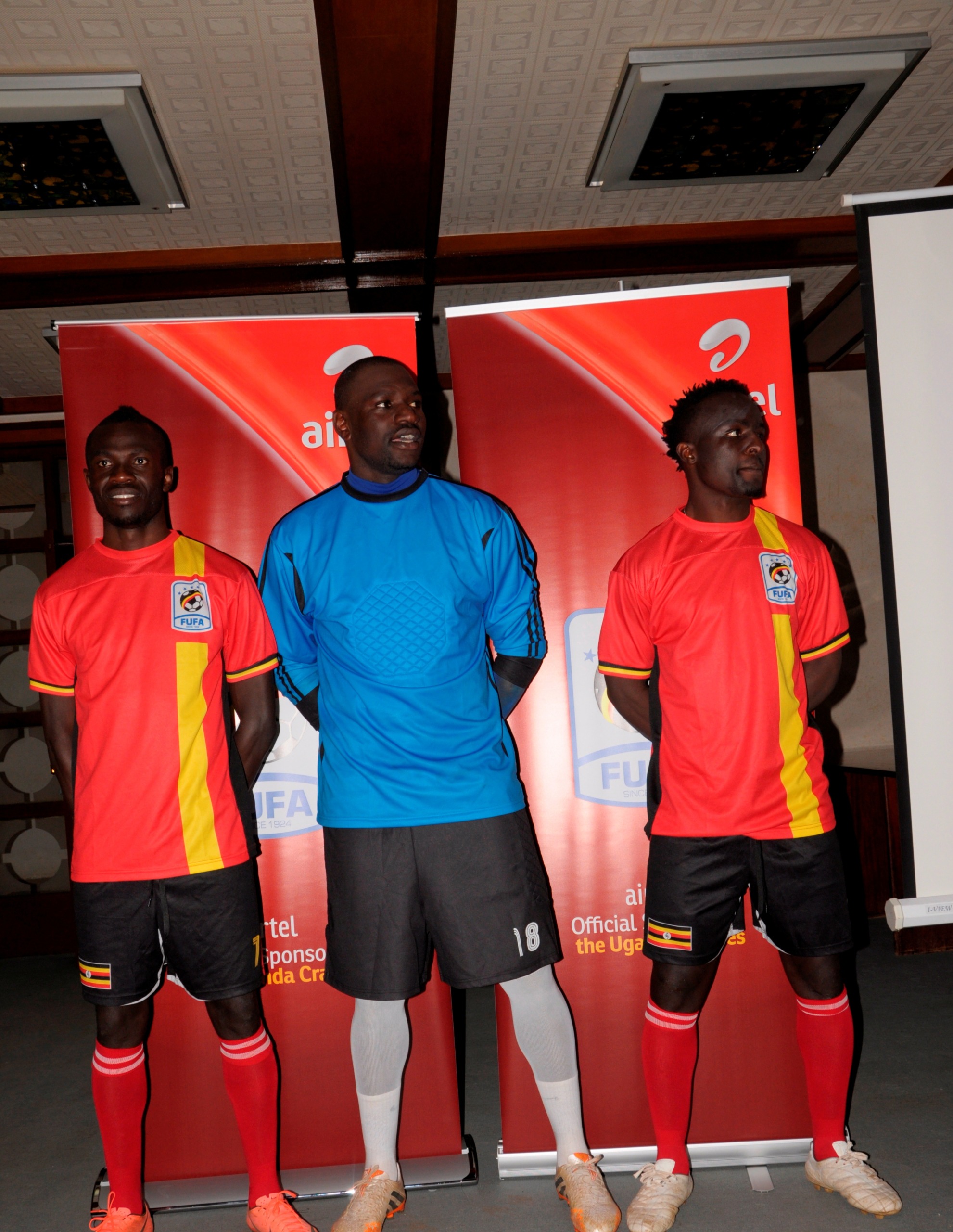 FUFA Unveils Uganda Cranes Home Kit - FUFA: Federation of Uganda ...