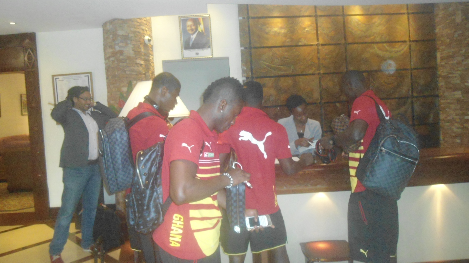 UGANDA VS GHANA: Visitors jet in – FUFA: Federation of Uganda Football ...
