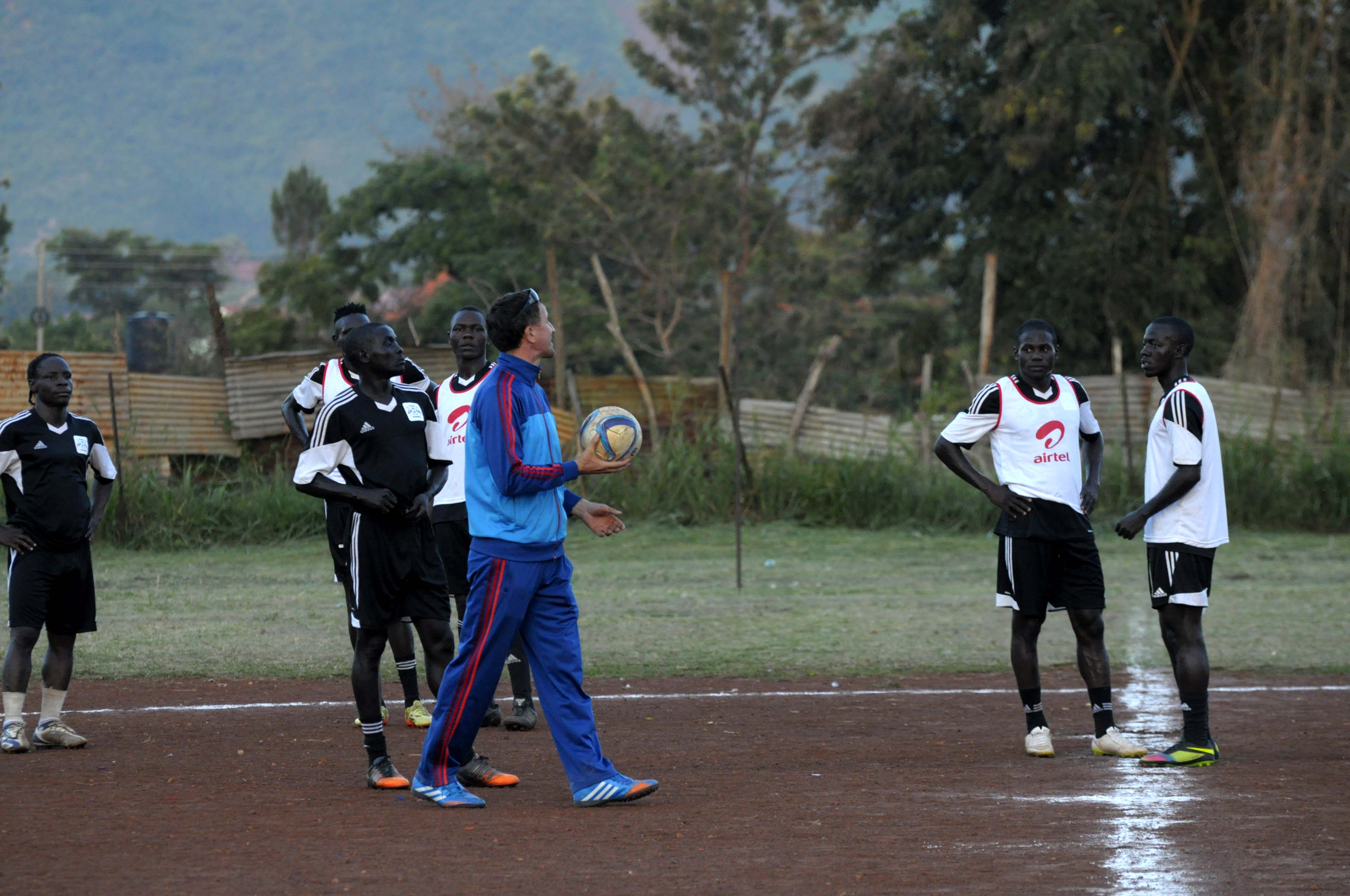 Uganda Cranes conduct training at Masindi stadium - FUFA: Federation of ...