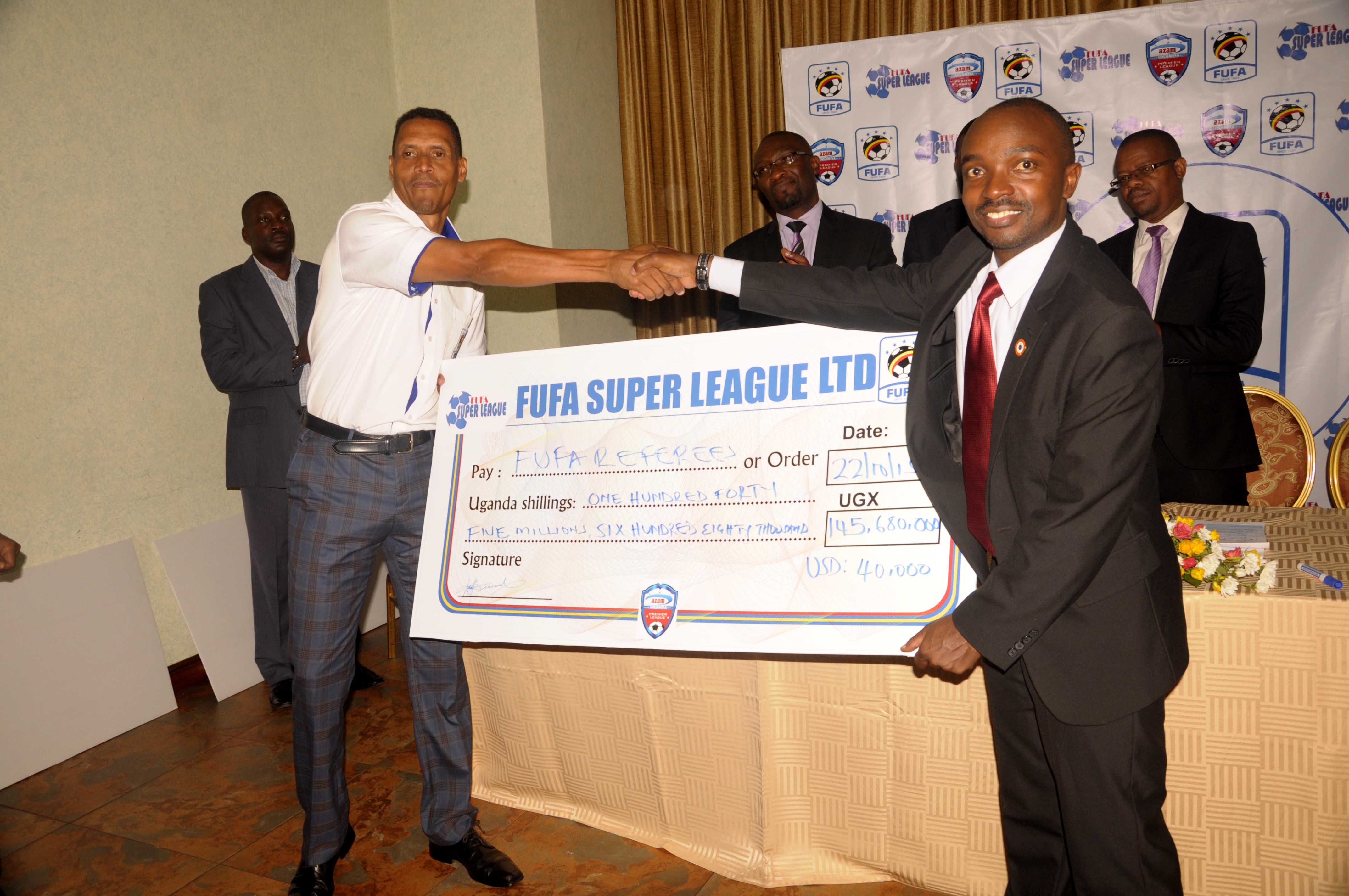 League board inaugurated, clubs & referees receive payments - FUFA ...