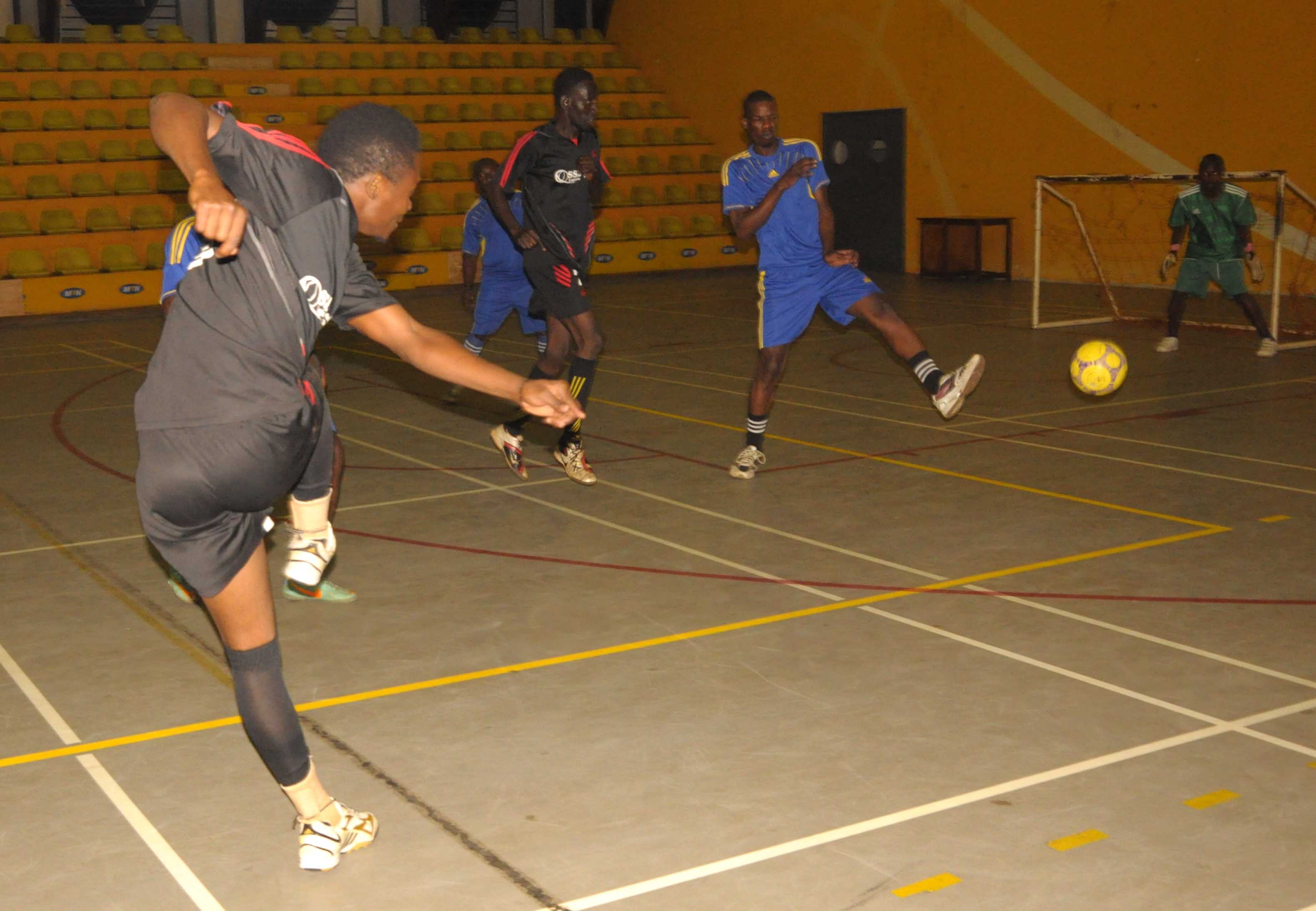 Futsal: Futsal Association of Uganda team battles Lebanese Select squad - FUFA: Federation of ...