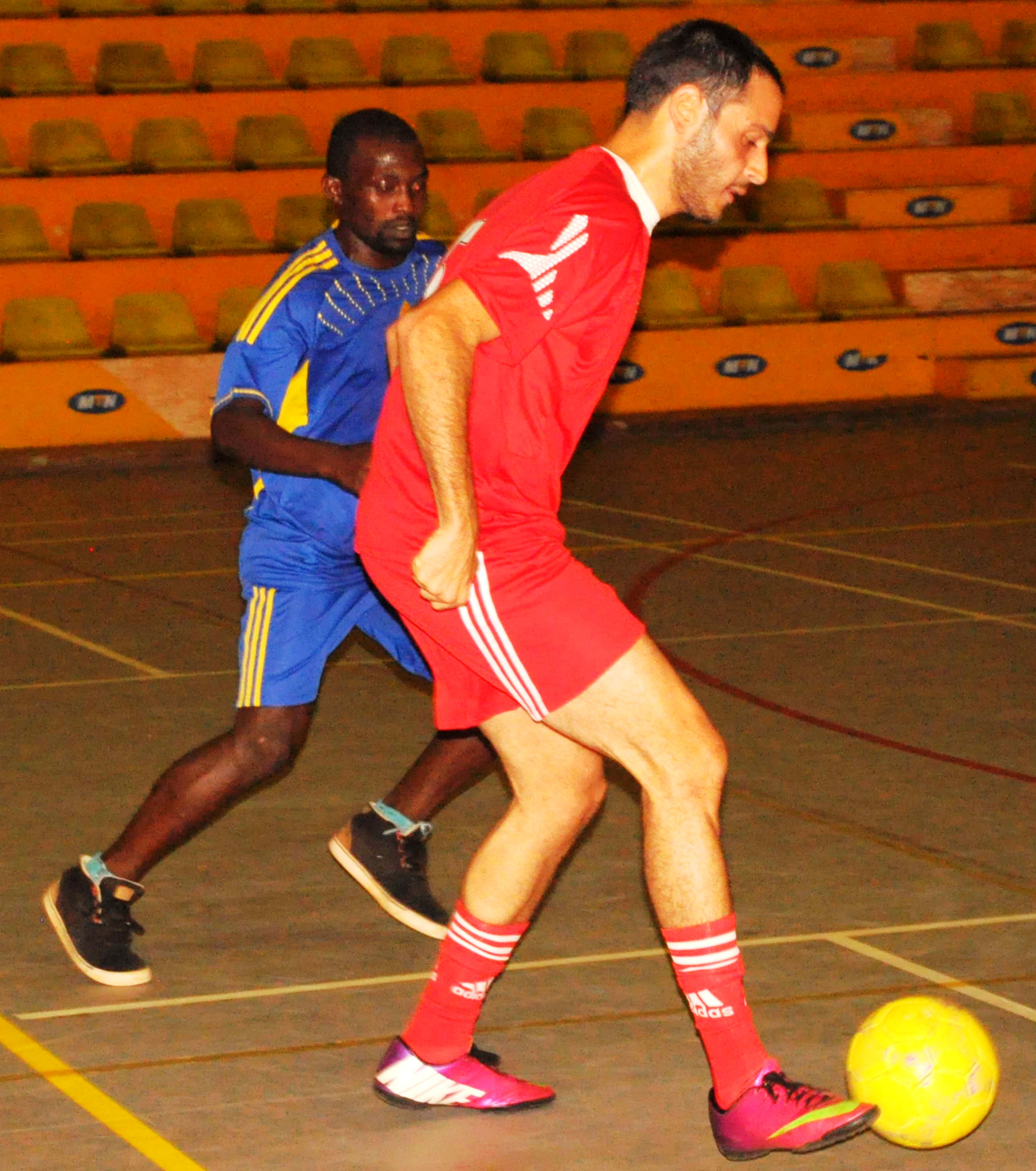 Pictorial: Lebanese community teach FAU Futsal lessons - FUFA: Federation of Uganda Football ...