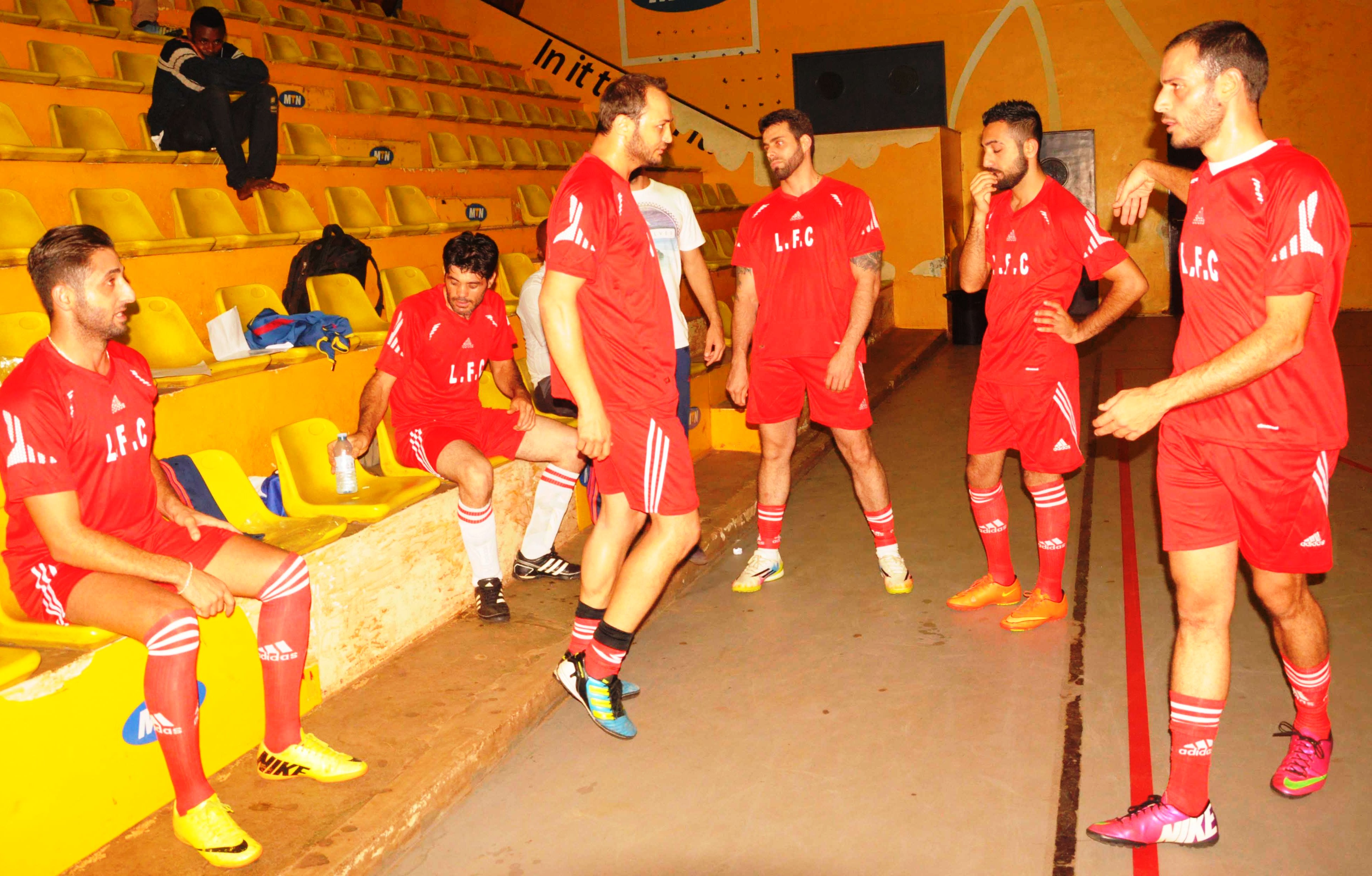 Pictorial: Lebanese community teach FAU Futsal lessons - FUFA: Federation of Uganda Football ...