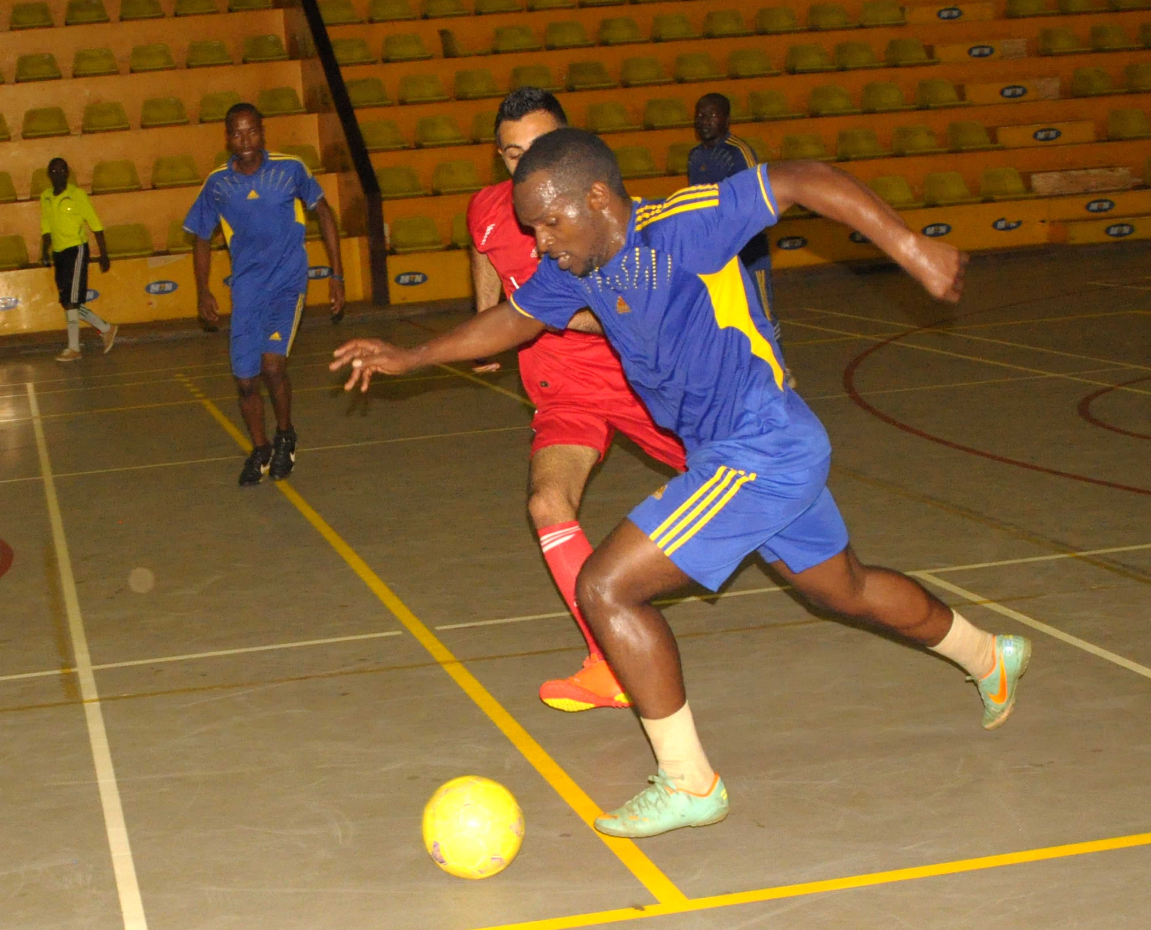 Pictorial: Lebanese community teach FAU Futsal lessons - FUFA: Federation of Uganda Football ...