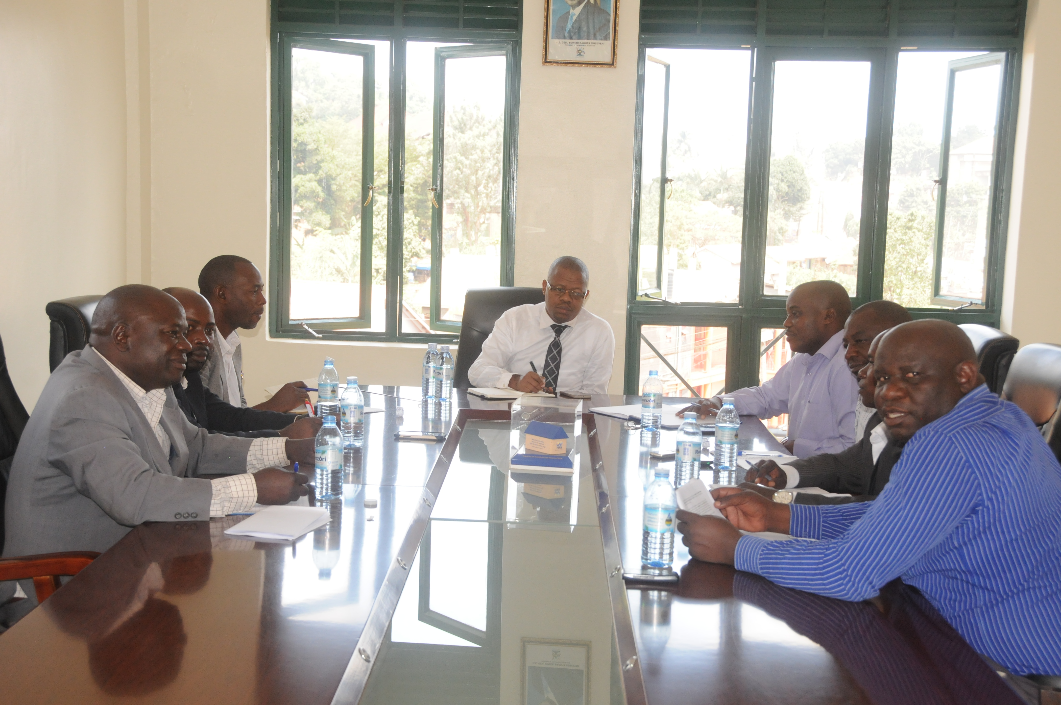 Buganda Region Football Association delegates hold meeting with FUFA ...