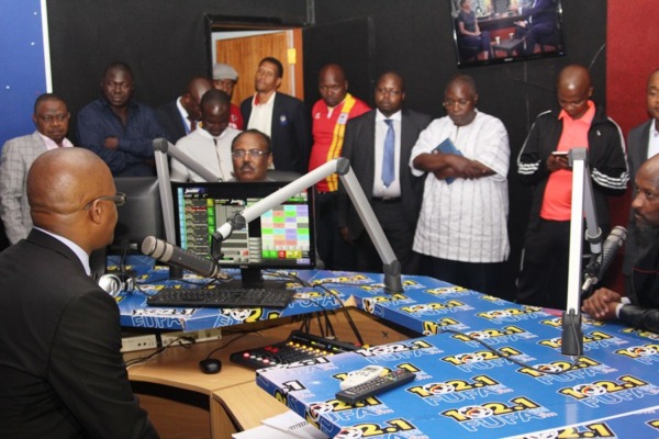 FUFA President in 102.1 fufa fm - FUFA: Federation of Uganda Football ...