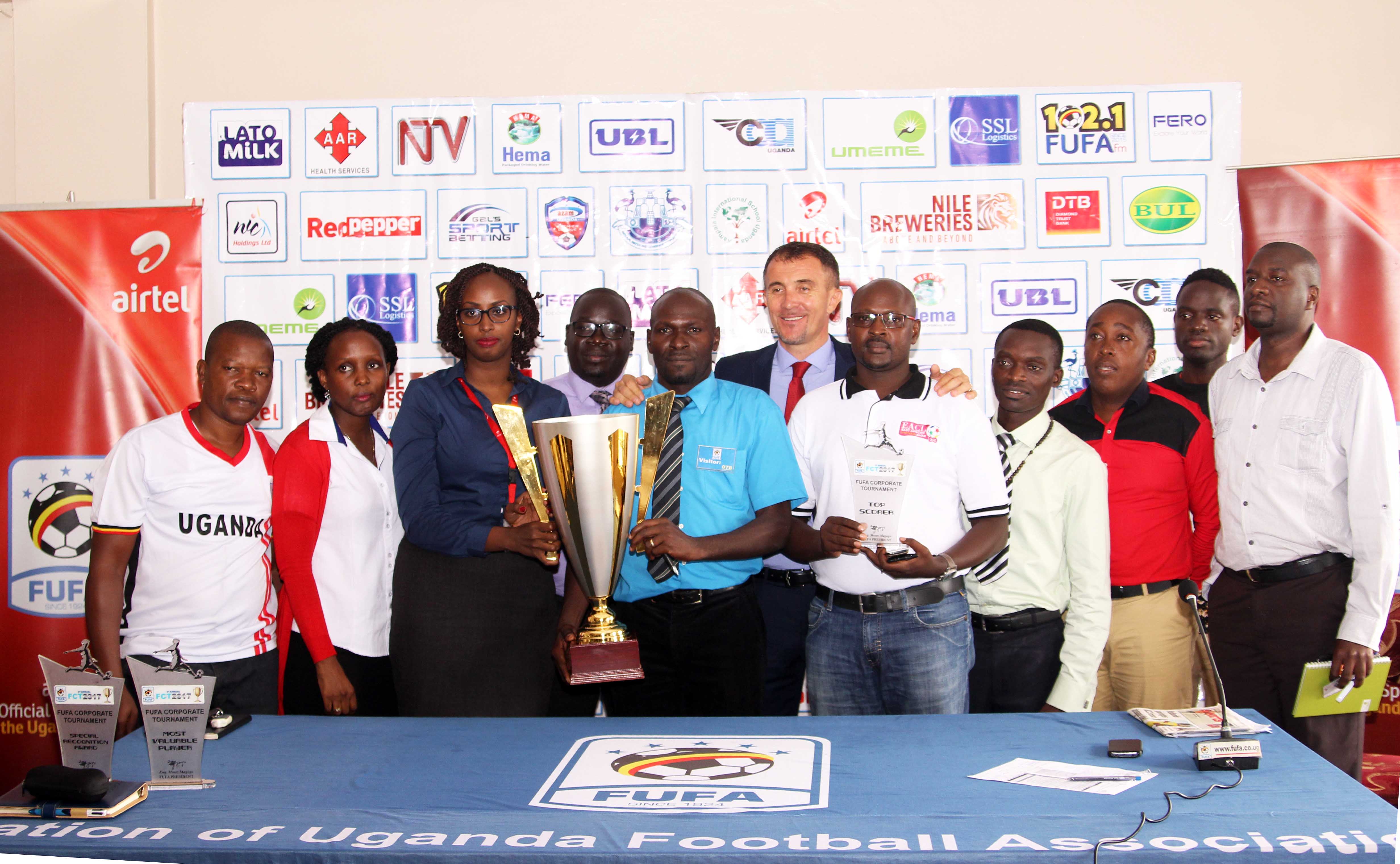 2017 FUFA Corporate Tournament: Draws conducted on Wednesday - FUFA ...