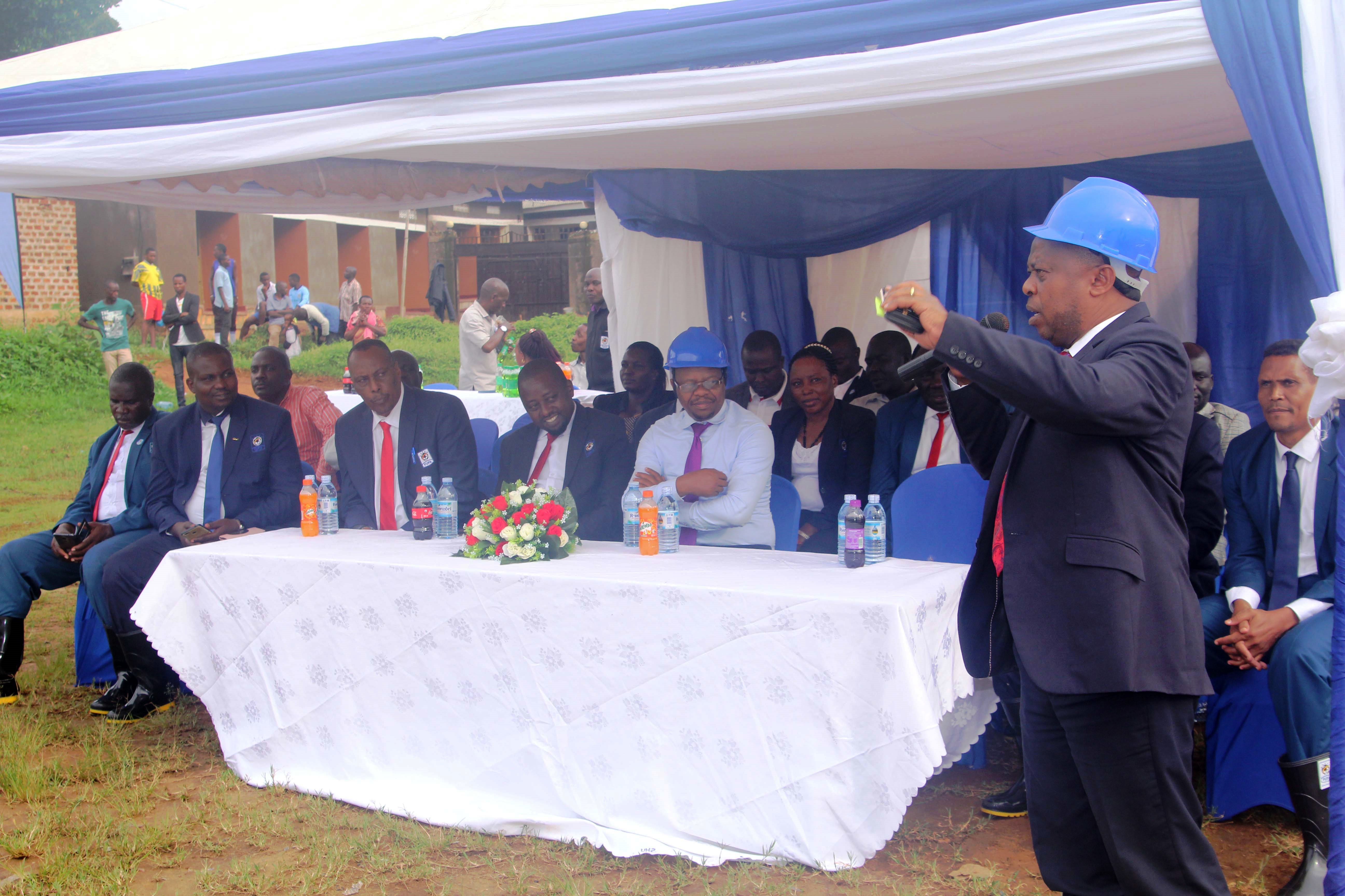 FUFA officially starts construction works on Kadiba Project - FUFA ...