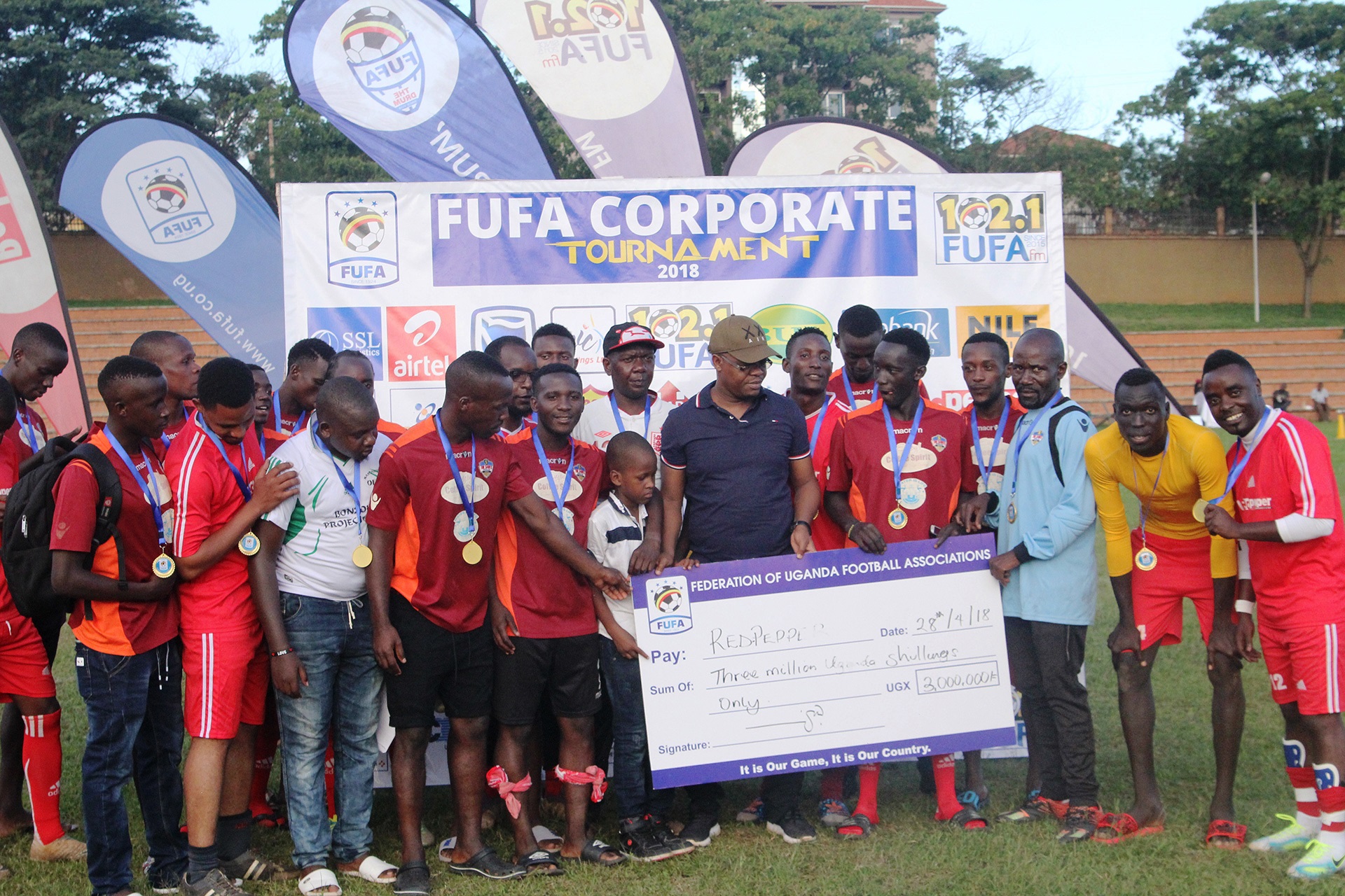 FUFA Corporate Tournament 2018: Red Pepper defeat defending Champions ...