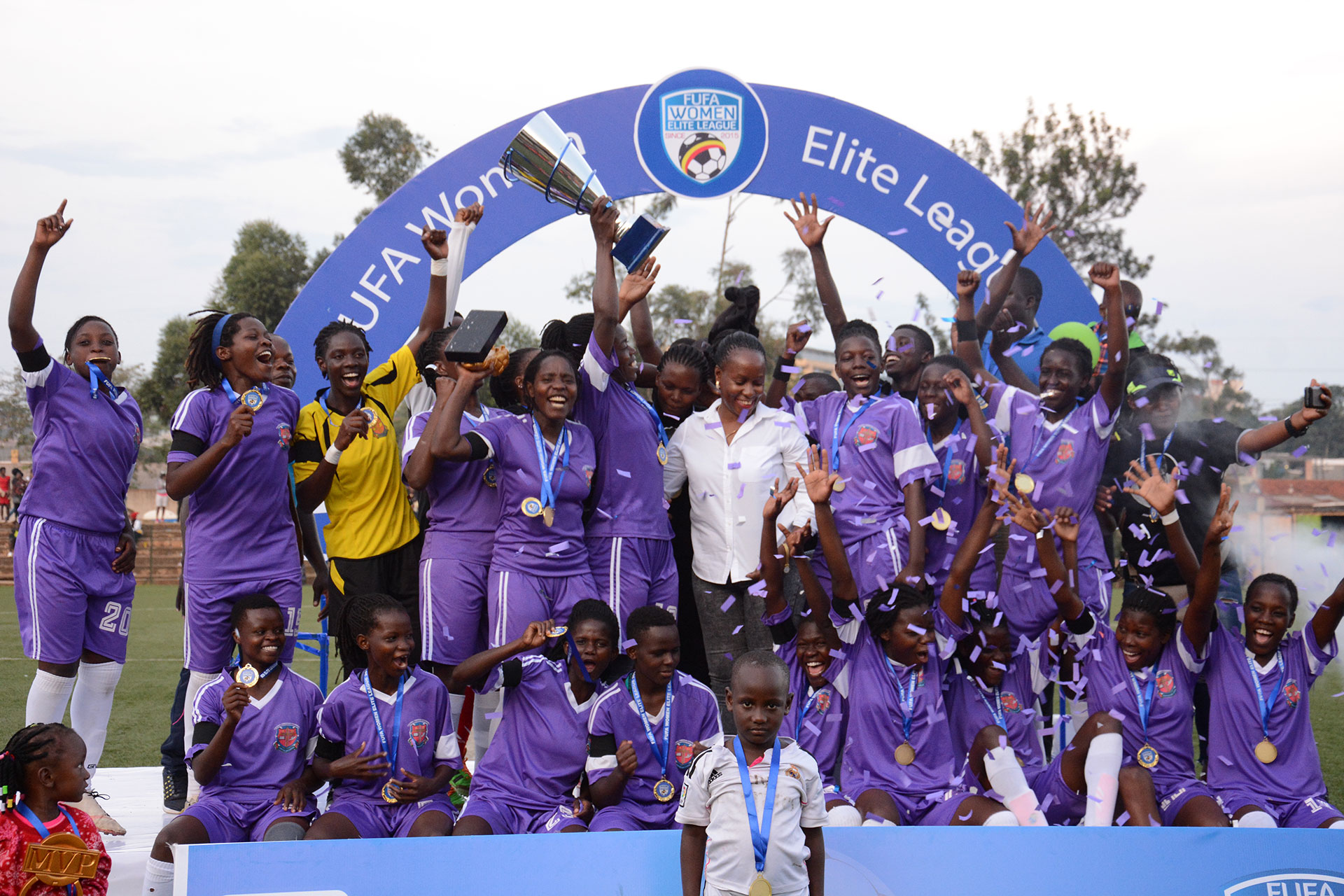 UCU Lady Cardinals crowned 2018/2019 FUFA Women Elite League Champions ...