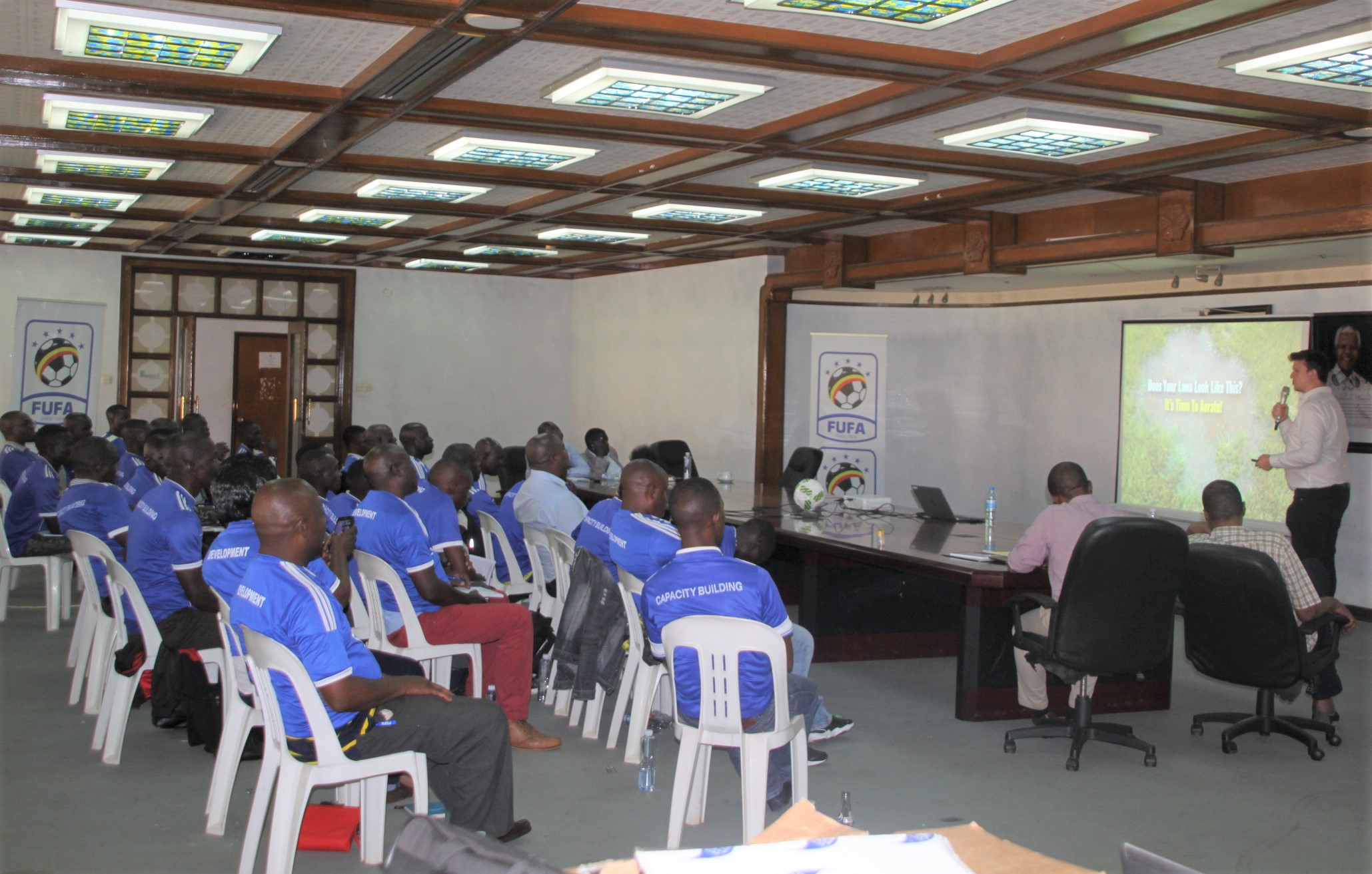 UEFA Pitch Management and Maintenance Workshop gets underway at ...
