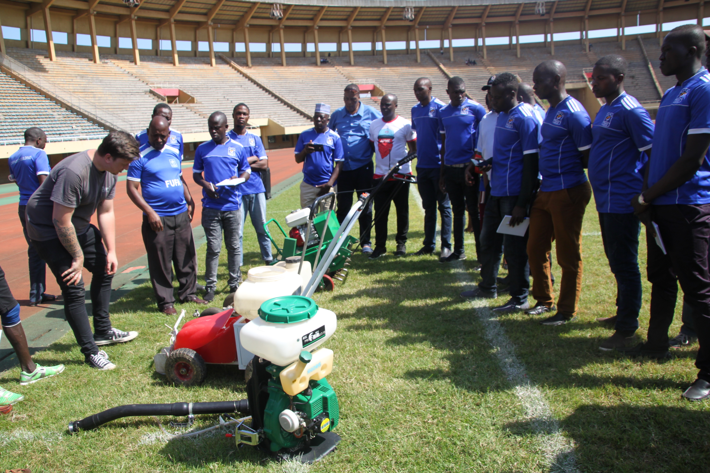 FUFA Pitch Management and Maintenance Workshop ends at Namboole - FUFA ...