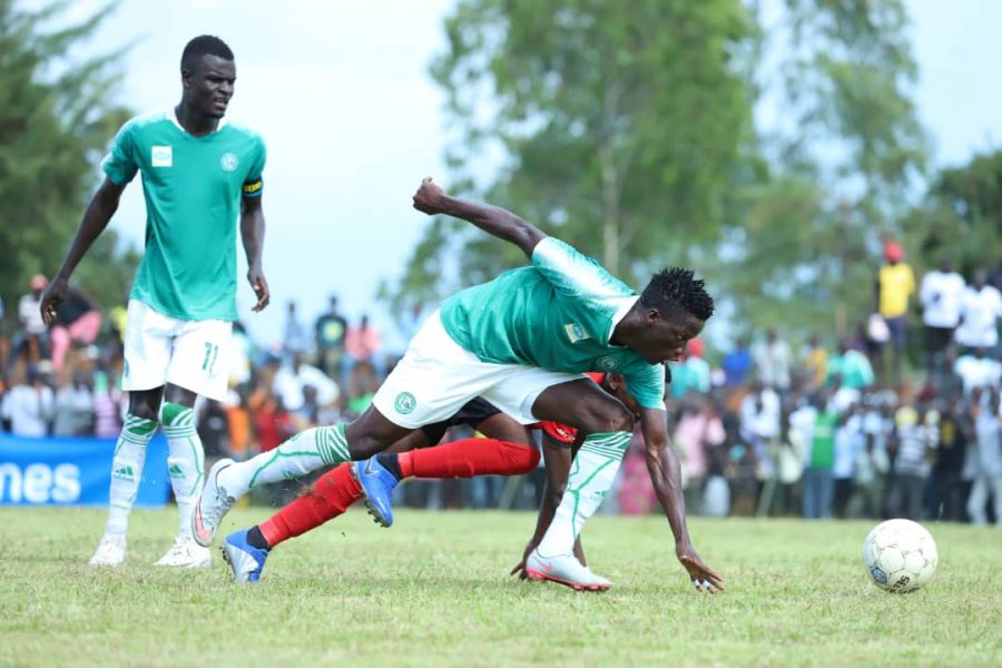 Gapser Adriko in action - FUFA: Federation of Uganda Football Associations