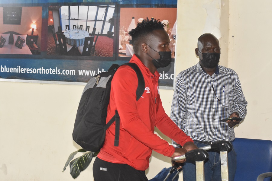 Steven Mukwala wheels his luggage – FUFA: Federation of Uganda Football ...