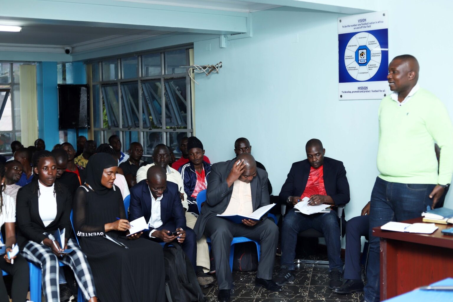 Ugandan Referees receive FIFA badges for 2023
