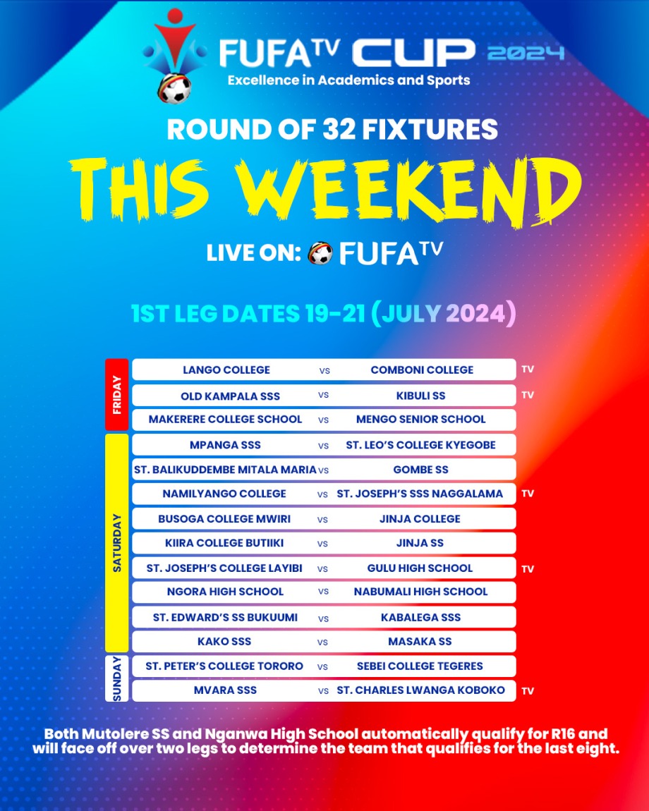 FUFA TV Cup: Traditional Schools Battle Intensifies in First Leg of the Round of 32 – FUFA ...