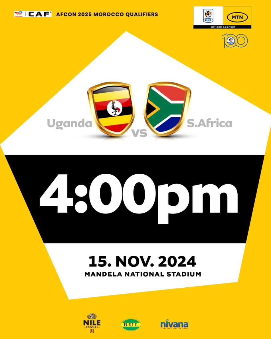 AFCON 2025 Qualifiers: Ticket prices, kickoff time for Uganda vs South ...