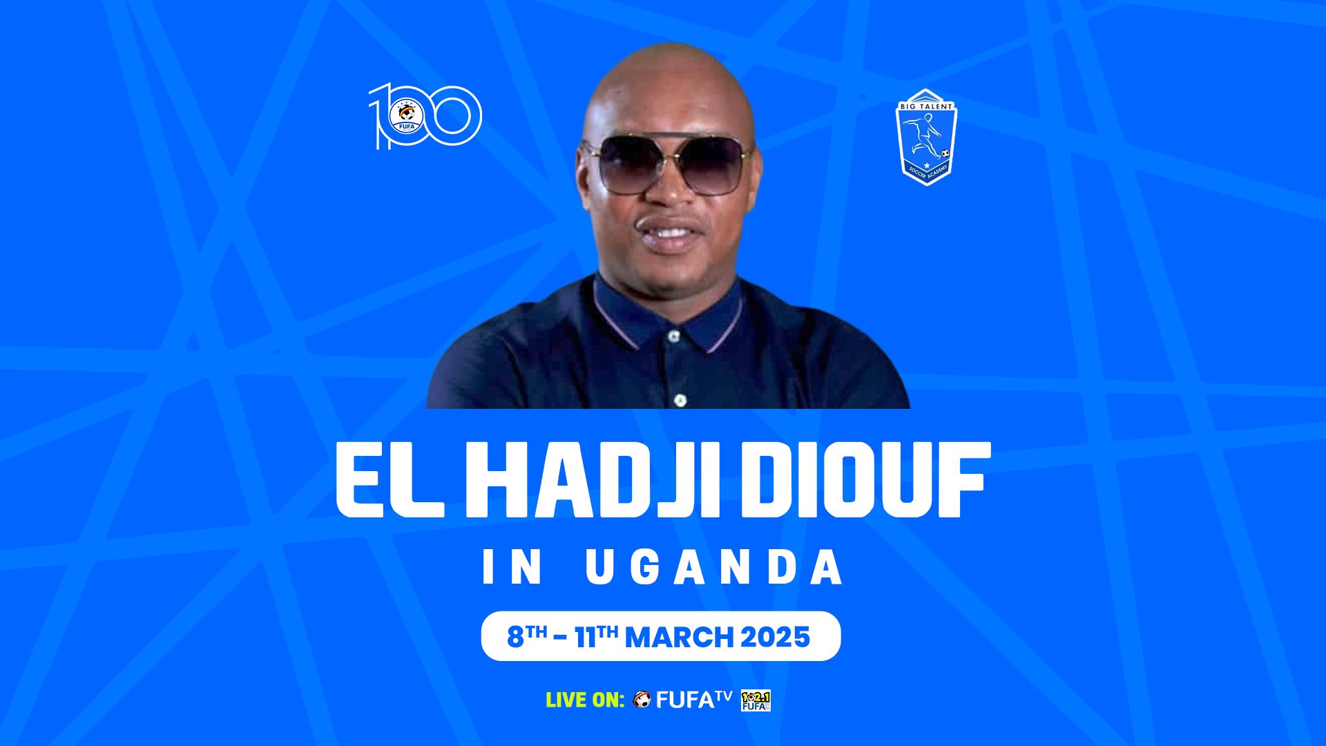 El Hadji Diouf visit to Uganda - FUFA: Federation of Uganda Football ...
