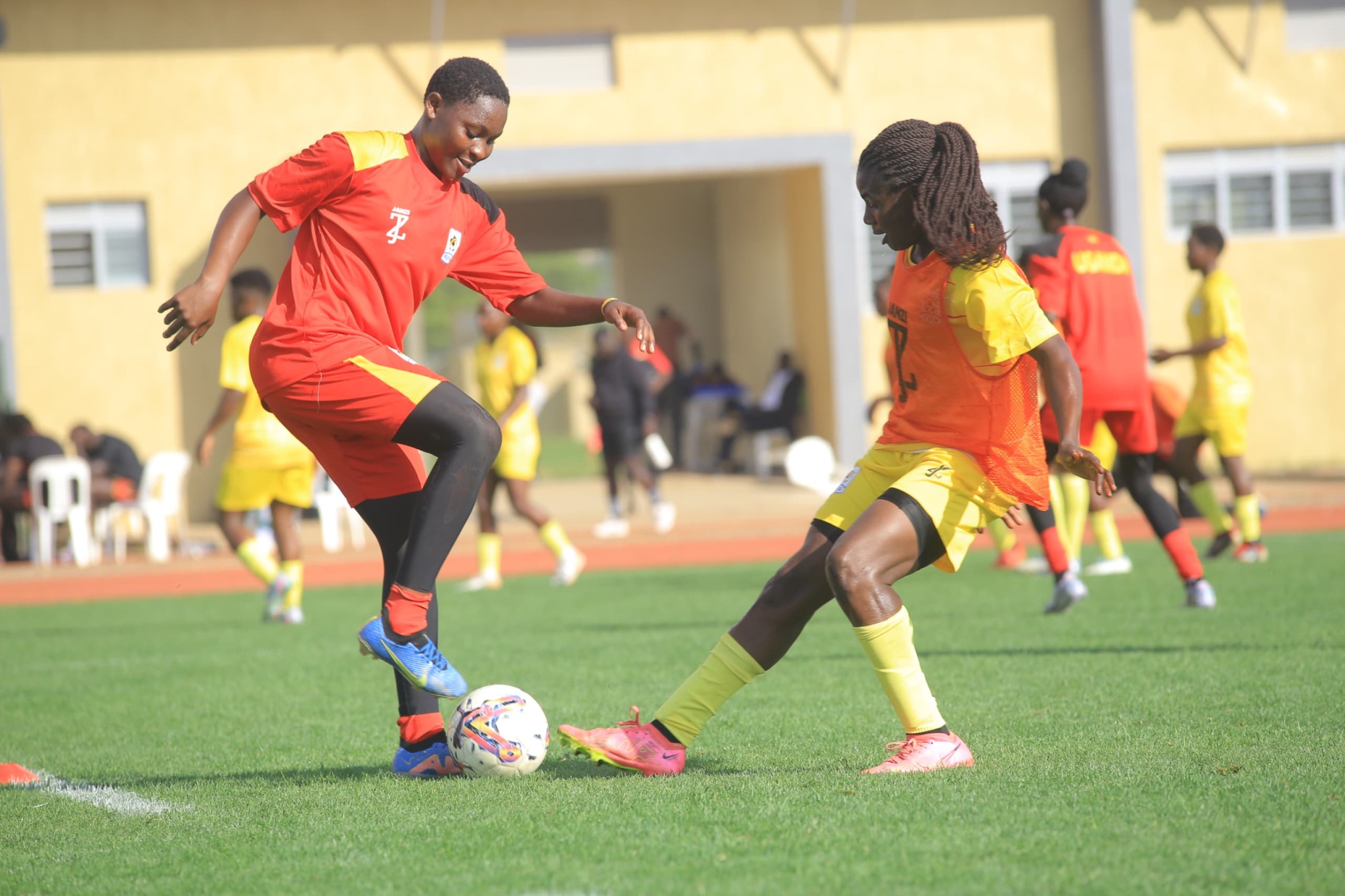 Crested Cranes Hold Final Training at Namboole, Ready for Departure to ...