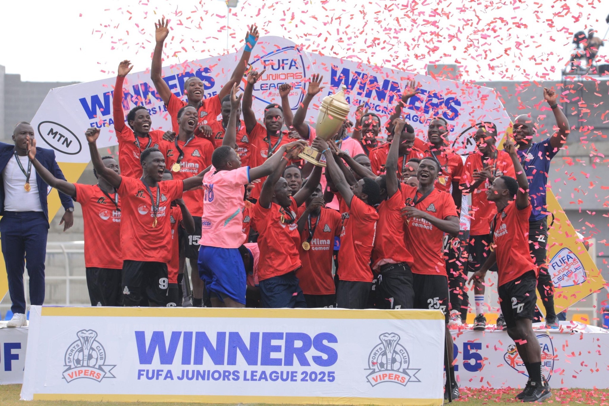 FUFA Juniors League 2025: Nkoola brace sees Vipers SC JT dethrone Bul ...